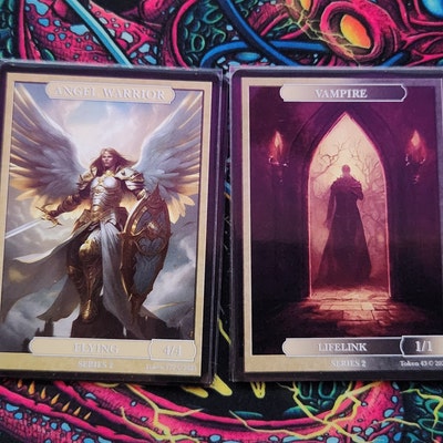 Merfolk Token Series 2 of Givememana's Tokens Magic the Gathering ...