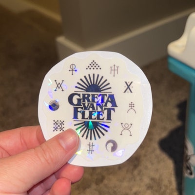 Greta Van Fleet Sticker, Greta Van Fleet, GVF, Sticker Pack, Band ...