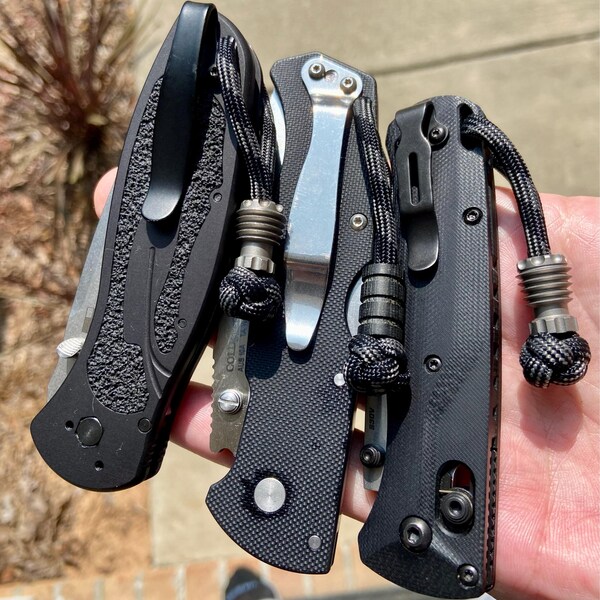 Monkey Fist Zipper Pull Paracord Mini Knot Custom Handmade Tab Pull for ...