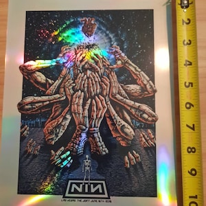 Sessanta Red Rocks Foil Mini Poster Puscifer Primus A Perfect Circle - Etsy