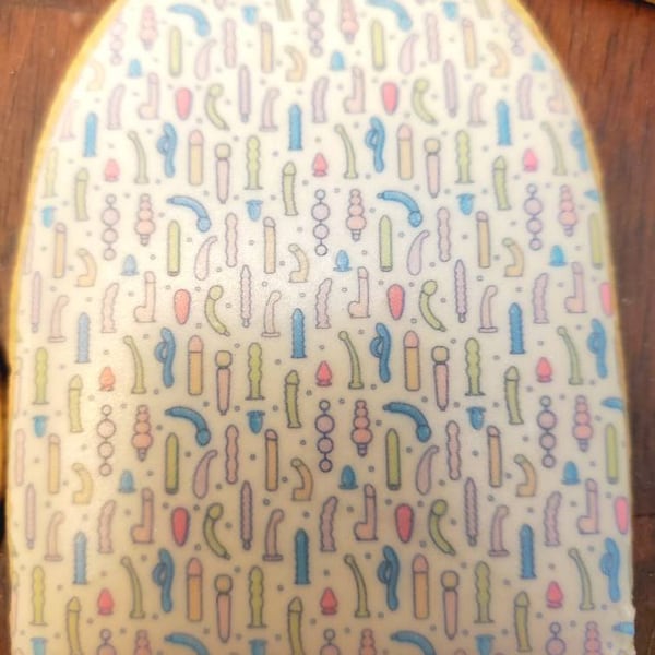 Funny Inappropriate Adult Toy Pattern Digital Paper Background Pattern ...