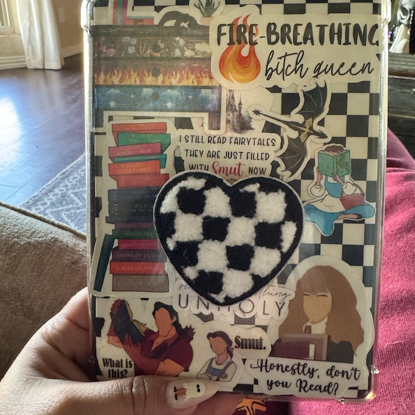 SJM Universe Book Stack Vinyl Sticker, Water Bottle Laptop Kindle Decal ...