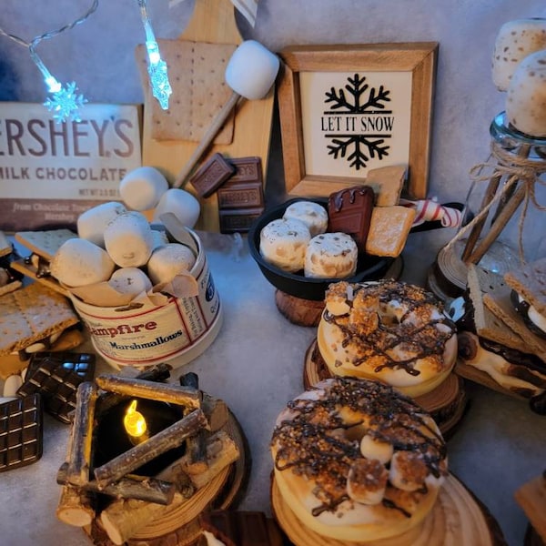 Faux Smore, Fake Smore for Display, Smore Display, Campfire Display ...