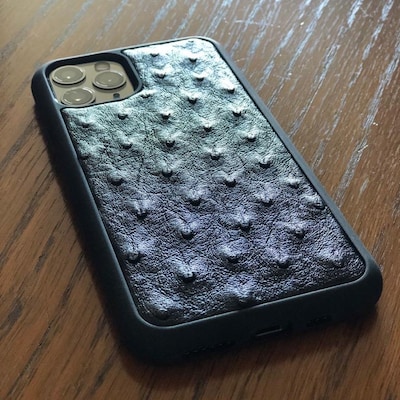 Red Python Leather iPhone 12 Pro Max Case Red Python Skin Exotic Leather iPhone 13 Case Python ...