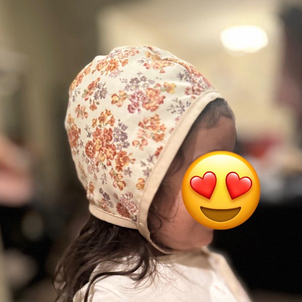 Olivia - Fall/ Winter Baby Bonnet - Etsy