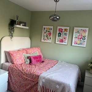 Flower Market Tulip Print, Wild Flower Wall Art, Flower Market Poster ...