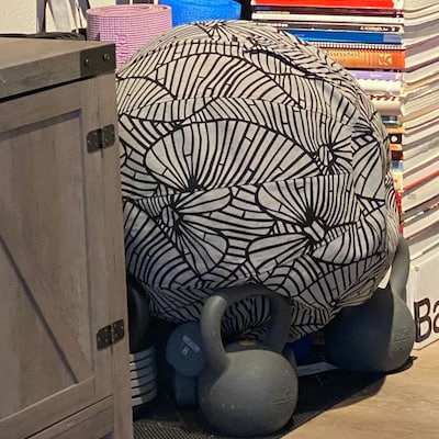 55cm Yoga Ball Cover Balance Ball Cover Exercise Ball - Etsy