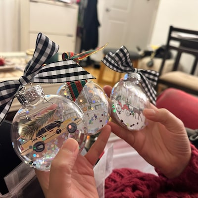 Create Your Own Nutcracker Gift Set Glitter Ornament Set of 3 ...
