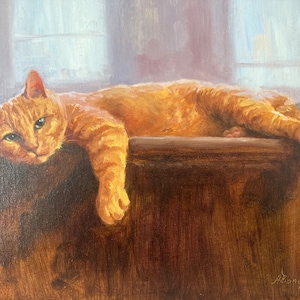 Still Life With Oranges and Mandarin Original Oil Painting on Canvas ...