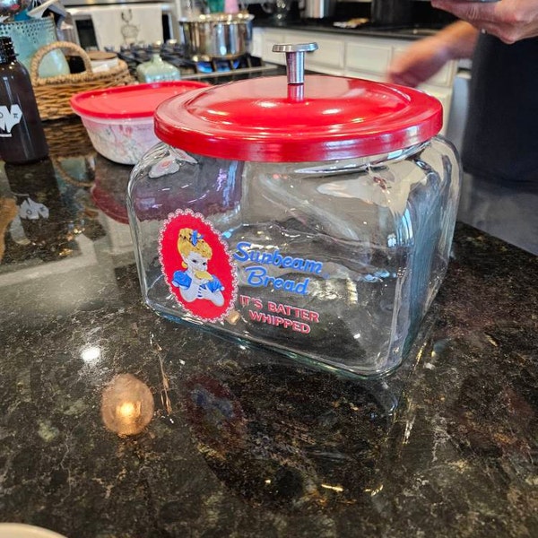 Moon Pie Counter Jar With Lid Country Store Display Cookie Jar Candy ...