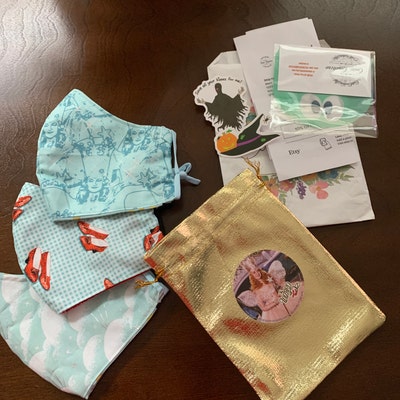 Wizard of Oz Face Masks Ruby Slippers Toto Wicked Witch - Etsy