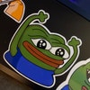 POGGERS Twitch Emote Vinyl Sticker or Magnet | Laptop Stickers ...
