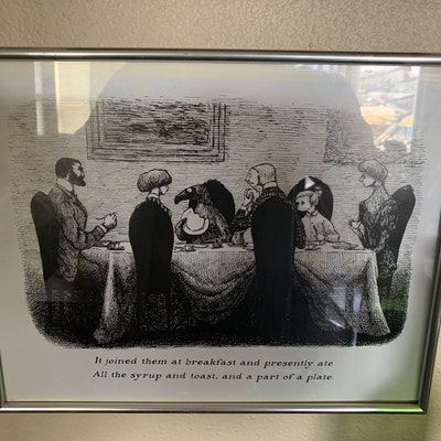 Edward Gorey Poster Cover Illustration for the Gashlycrumb Tines Edward ...