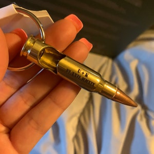 AR-10/.308 Bullet Bottle Opener-keychain-custom Engraved-personalized ...