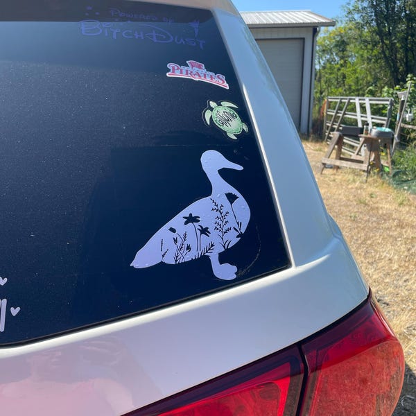 Silkie Chicken Decal Hen Decal Rooster Decal Car Decal Etsy