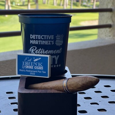 Birthday BULK Matches Set of 50, Eat Drink & Smoke Cigars Personalized ...