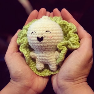 Crochet Pattern Bao Amigurumi, Crochet Pattern Bao Steamed Dumpling ...
