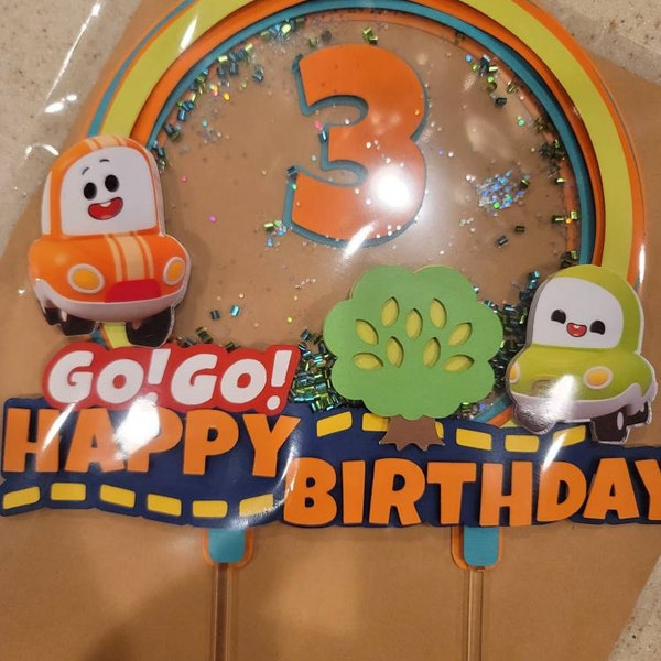 Go Go Cory Carson Cake Topper - Etsy