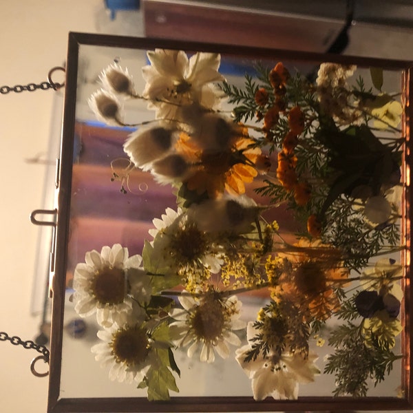 DIY Pressed Flower Frame Art Kit: Make Your Own Herbarium Art Floating ...