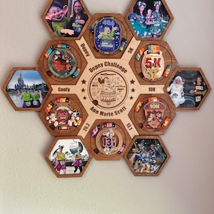 Six Star World Marathon Majors Finisher Medal Display Holder With ...