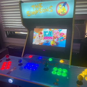 Simpsons Arcade1up 4 Player to 2player Conversion Panel Only - Etsy