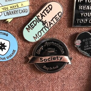 Introvert Enamel Pin Social Battery Lapel Pin Introvert | Etsy