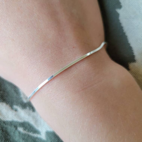 Twisted Box Chain Necklace .925 Sterling Silver 16, 18, 20, 22, 24 ...