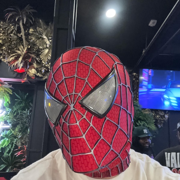 Customized Spider Man 1 Helmet, Andrew Garfield Spider Man Mask ...