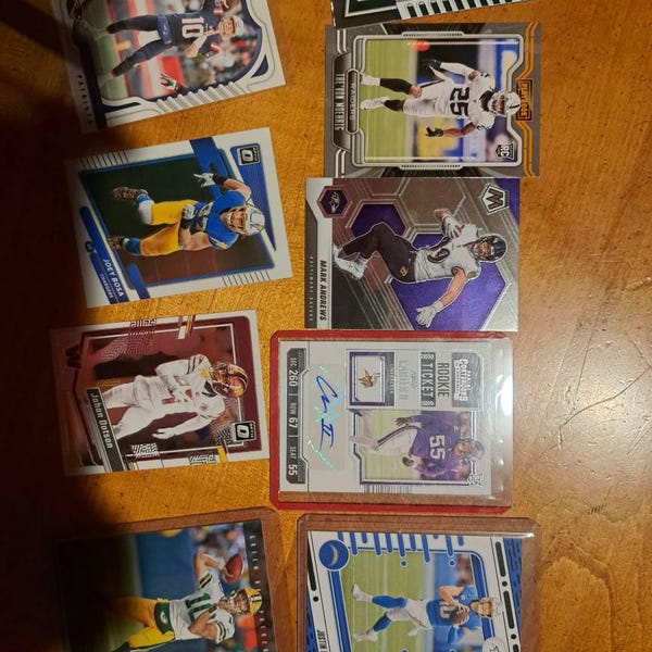 NFL FOOTBALL Hot Packs - 15 Cards - 5 Rookies - Look for Autographs ...