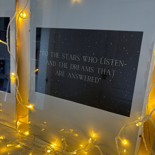 ACOTAR Print Velaris ACOMAF ACOTAR Graphic Print Contemporary Mountain ...