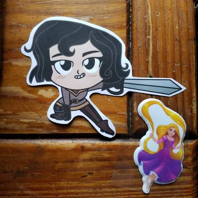 Tangled: the Series Chibi Stickers - Etsy
