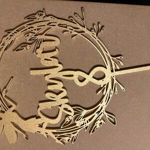 Fairy Cake Topper, Scroll Cake Topper, Magical Birthday Cake Topper ...