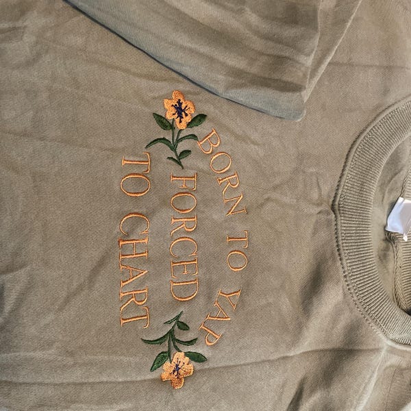 Planets Embroidered Sweatshirt, Space Embroidery Crewneck Sweater ...