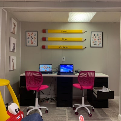 3 Foot Giant Pencil Wall Art, Classroom Decor. Includes up to 10 ...