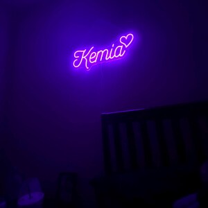 Custom Initials Wedding Neon Sign, Minimalist Initials Neon Wedding ...