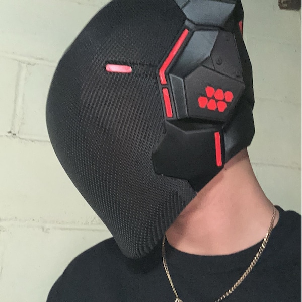 Wearable Tron Ares Helmet: 3D Printed Cosplay Prop With Magnetic ...