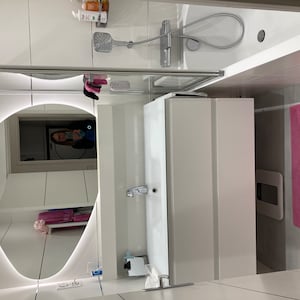 Long Shower Shelf 80 Cm, 100 Cm, 120 Cm Long, Elegant, Minimalist ...