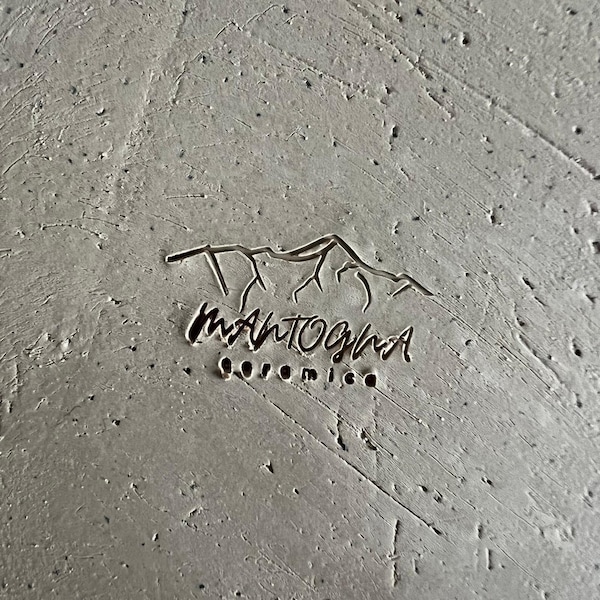 Custom Metal Pottery Stamp: Signature Clay Maker's Mark, Tiny Ceramics ...