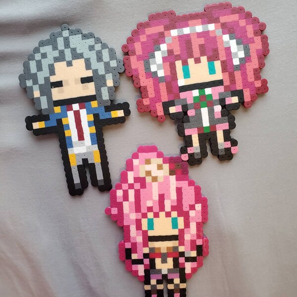 Zero Escape Virtue's Last Reward (VLR) Inspired Perlers (sigma, Phi ...