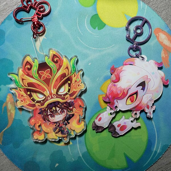 Poke - Hisui Zoroark Dangling Claw Acrylic Charm | Scarlet and Violet ...