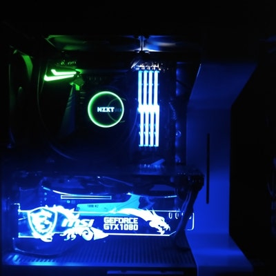 RGB Msi Dragon Led Board Graphics Card Holder Asus Aura MSI Sync Pc ...