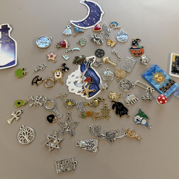Divination Charms, Charm Kit, Charm Casting, Mystery Scoop - Etsy