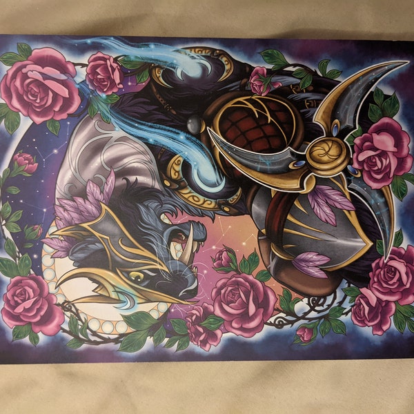 Moonsaber 300gsm A4/A5/A3 Print - Etsy