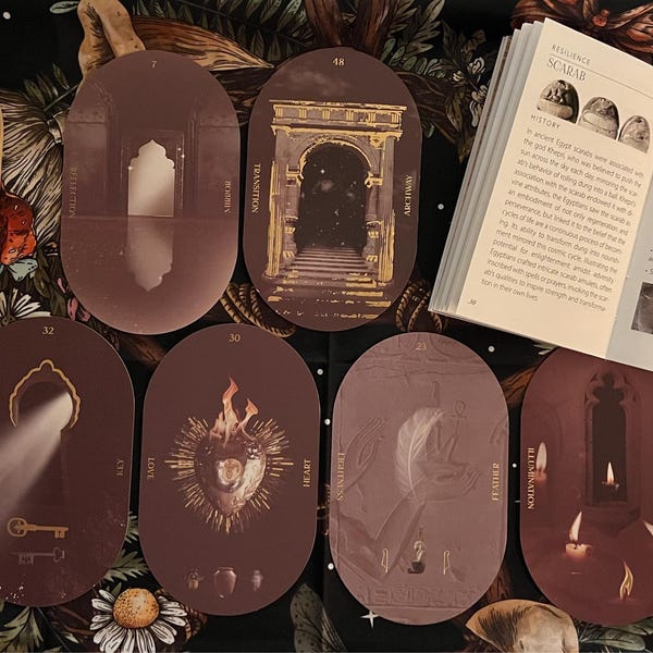 Glyph Sacred Symbols Oracle Deck: Archetypes, Ancient Wisdom, Celestial ...