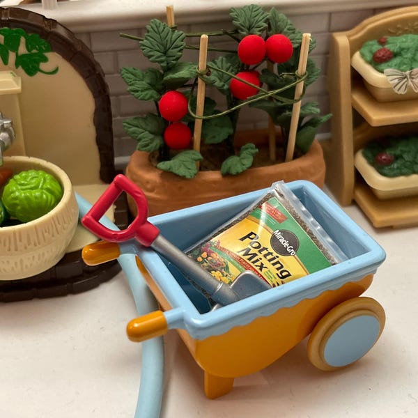 Dollhouse Gardening Soil I Dollhouse Vegetable Garden Essentials I ...