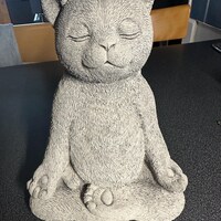 Stone Garden Tree Wizard Hand Cast Statue Ornament - Etsy UK