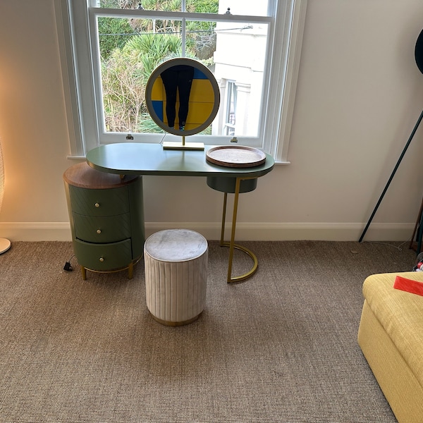 Modern Dressing Table (stool Included) - Etsy UK