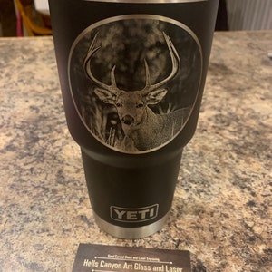 Whitetail Deer Yeti 30oz Tumbler Insulated Tumbler Gift for Him Deer ...
