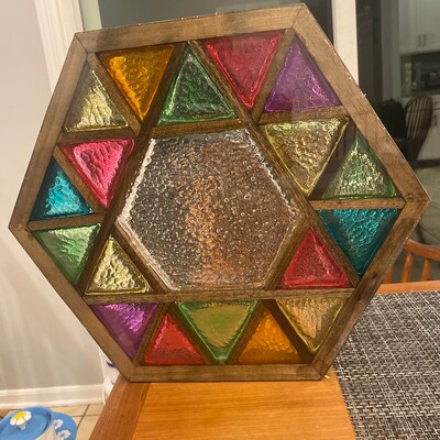 Charmed Manor Style Custom Resin Stained Glass Window - Etsy