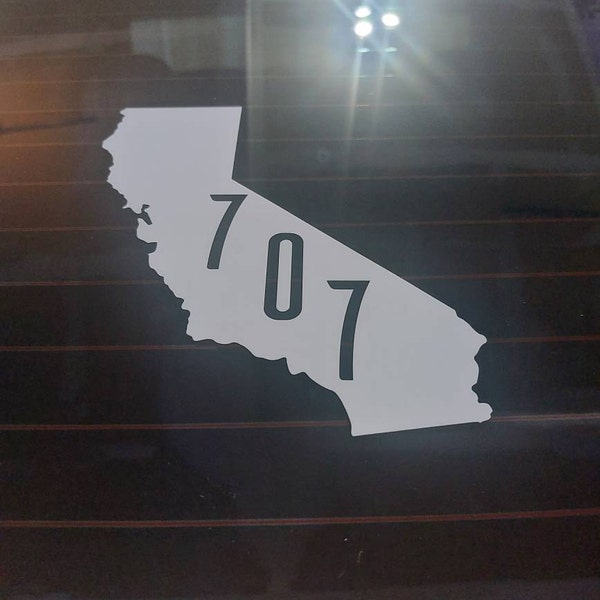 California State Decal / CUSTOM Area Code Decal / Los Angeles 213 / San ...